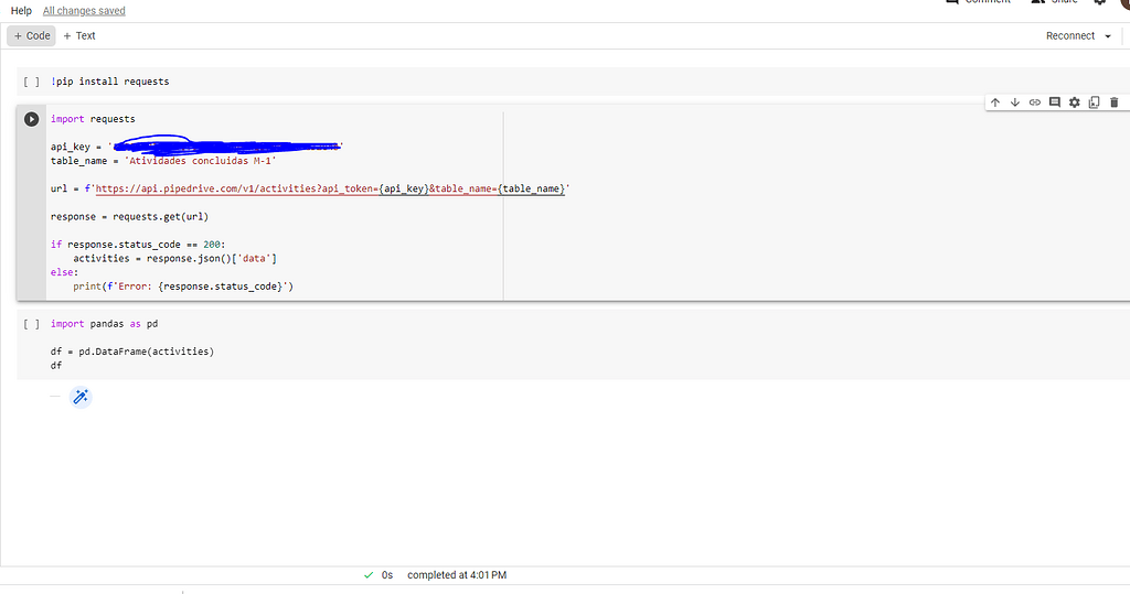 Access API using python - API - Pipedrive Developers' Community