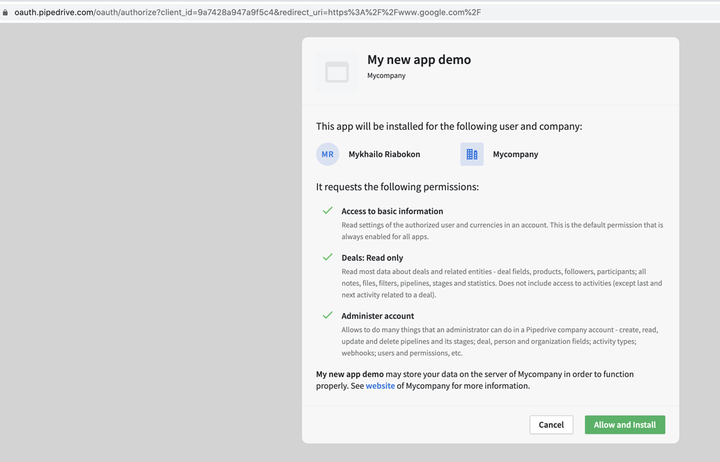 How to authenticate when coming from External webhook request - Webhooks - Pipedrive Developers ...
